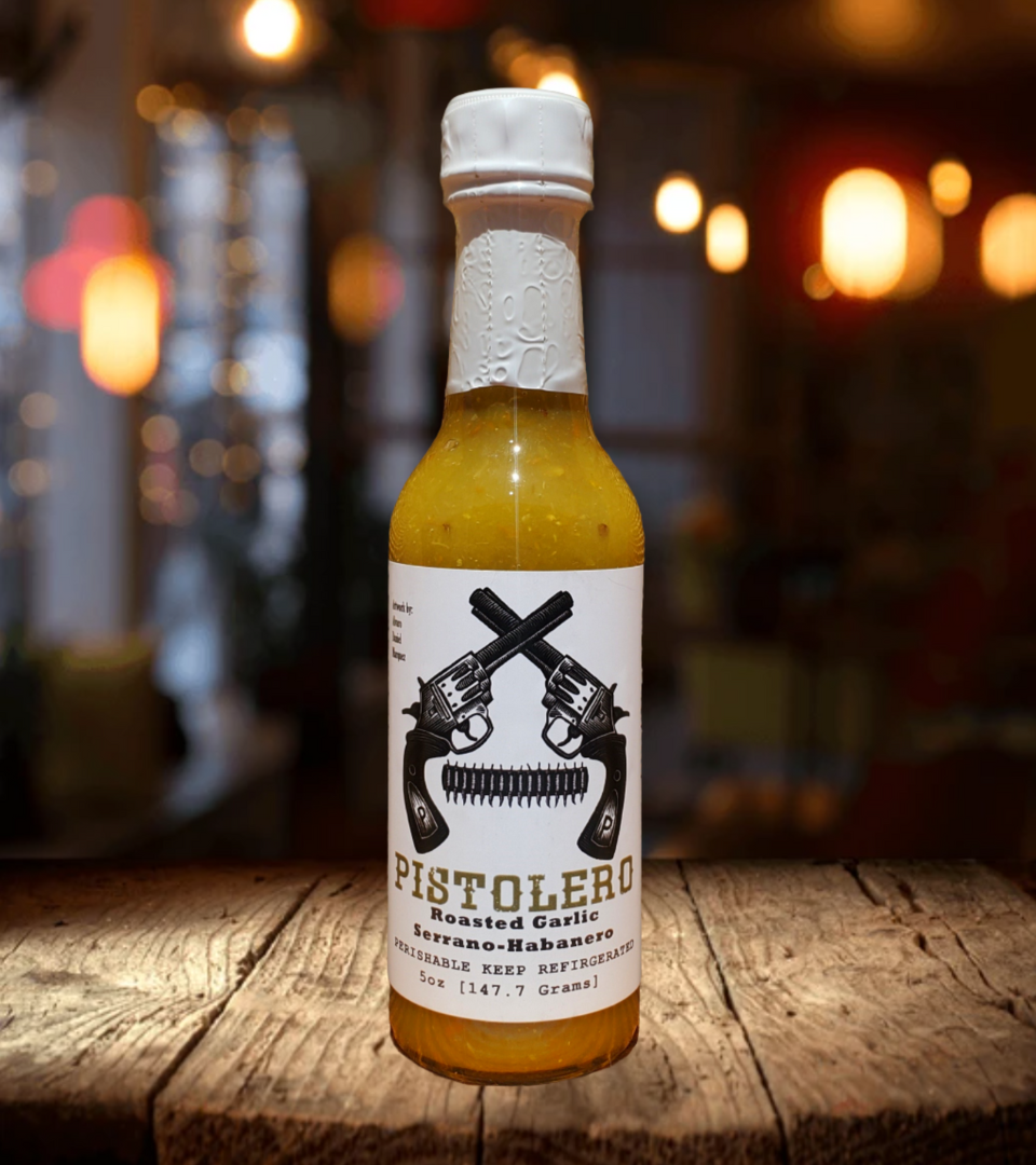 Pistolero Hot Sauce 5oz – El Machete 1924